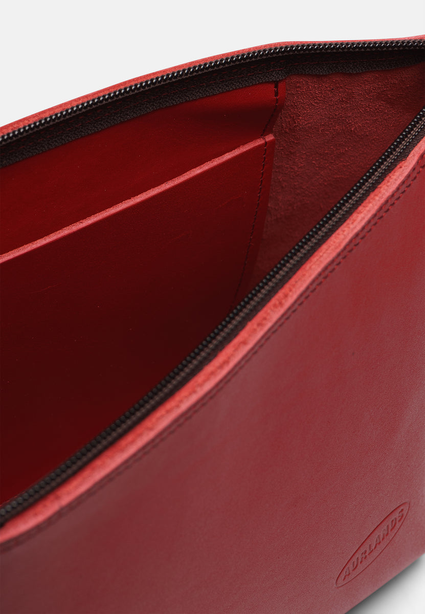 Toilet bag Red – Aurlands - Aurland Skofabrikk